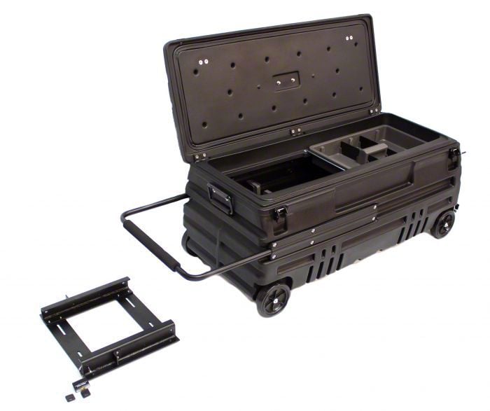Titan Squad Box Storage Tote with Manual Latch and Slide Bracket - Free ...