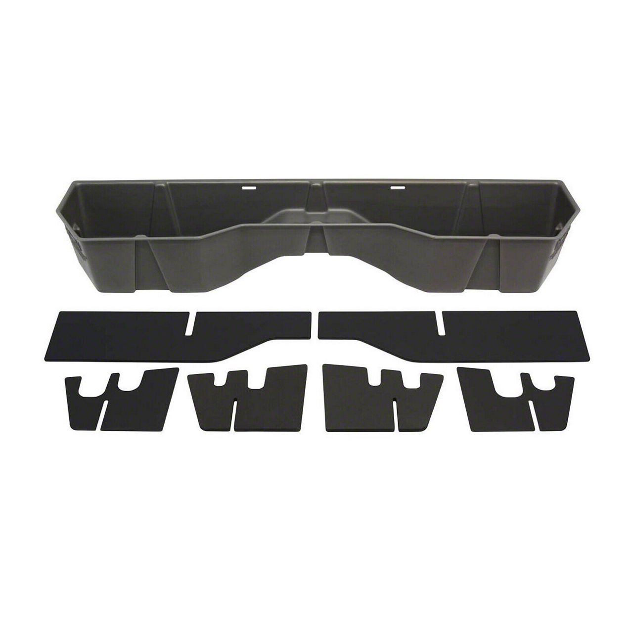 Titan Underseat Storage; Dark Gray (04-24 Titan King Cab, Crew Cab ...