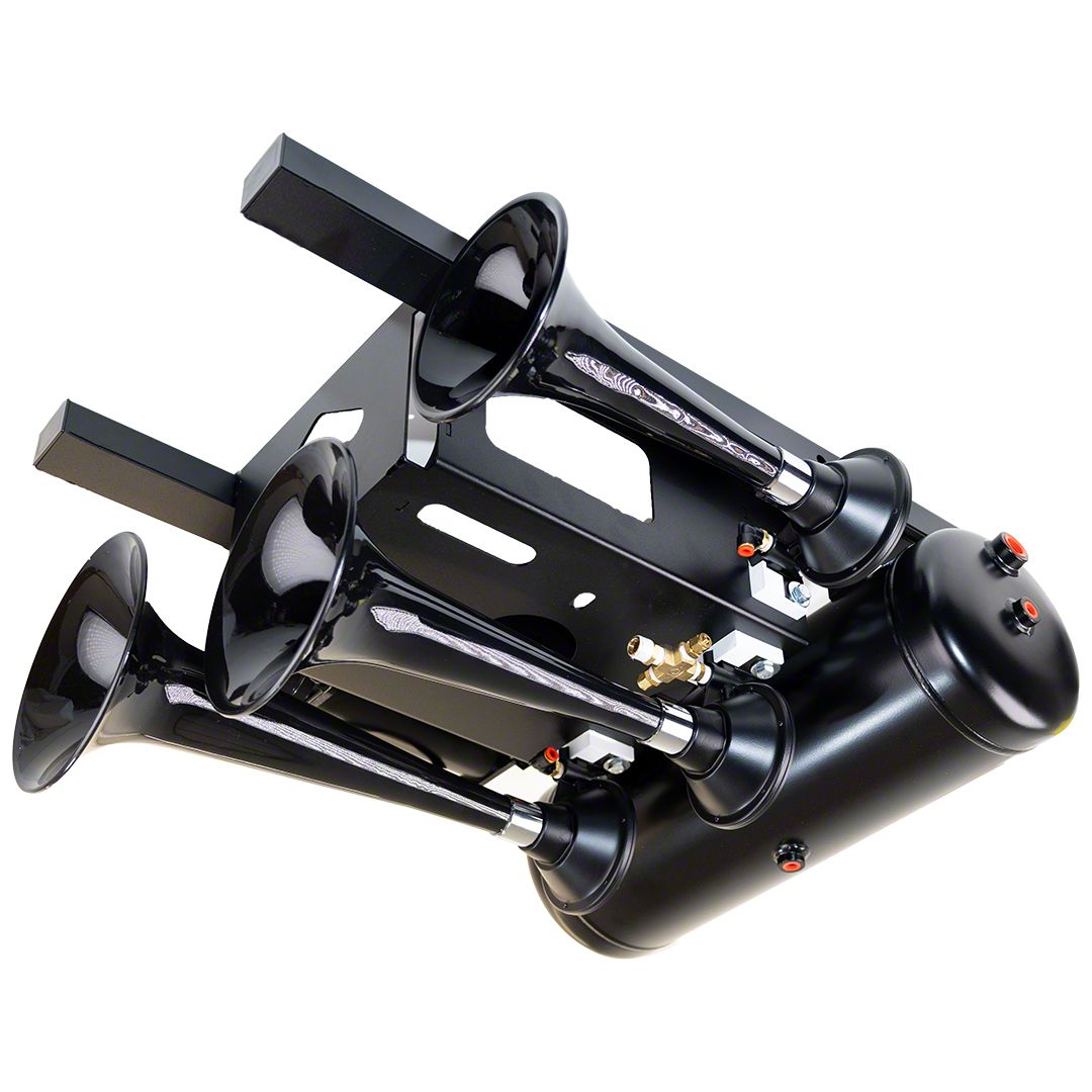 Titan Universal Spare Tire Location Train Horn Kit with Model 230 ...