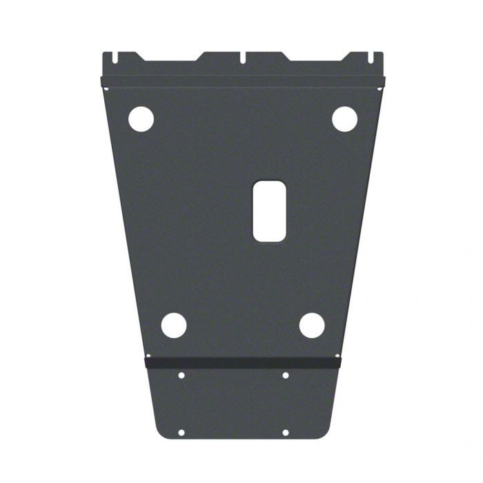TJM Frontier Transfer Case Skid Plate; Black 077STTCA10S (22-25 ...