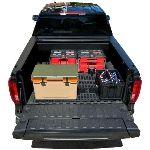 Tmat Tacoma Truck Bed Mat and Cargo Management System TMAT-KIT-64X50 (05-26 Tacoma w/ 5-Foot Bed ...