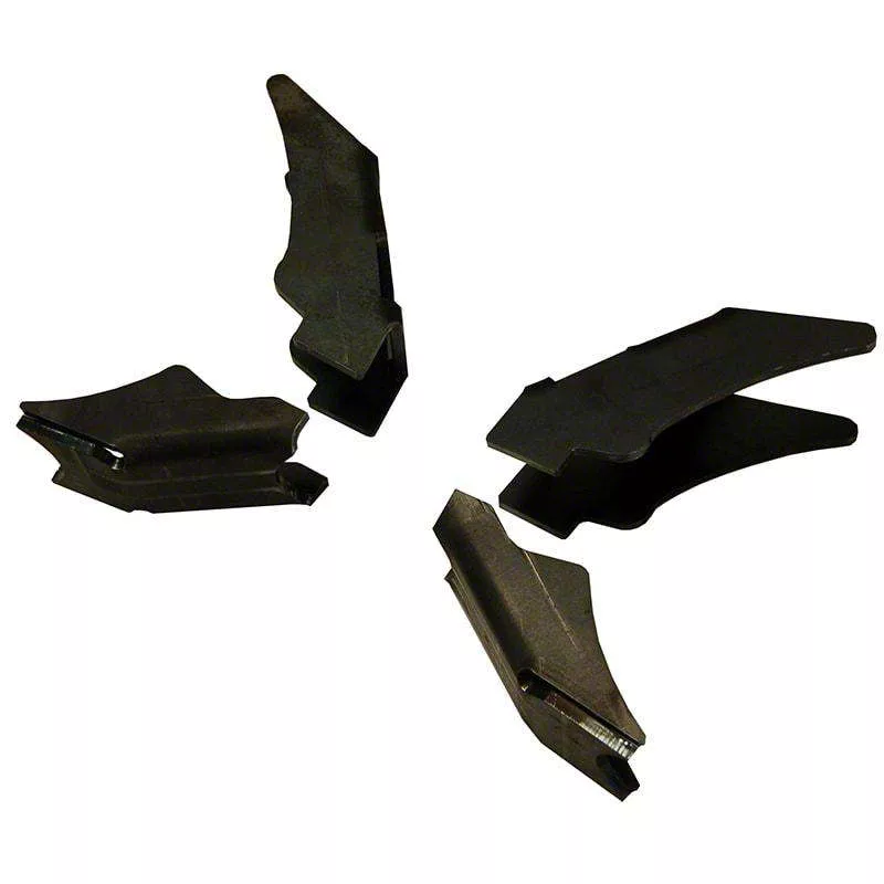 TMR Customs Jeep Wrangler Inner C/Knuckle Gussets; Formed 1765 (07-18 ...