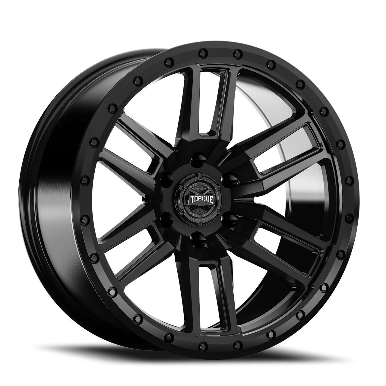 Torque Wheels Tundra TW411C Pritchett Satin Black 5-Lug Wheel; 20x9 ...