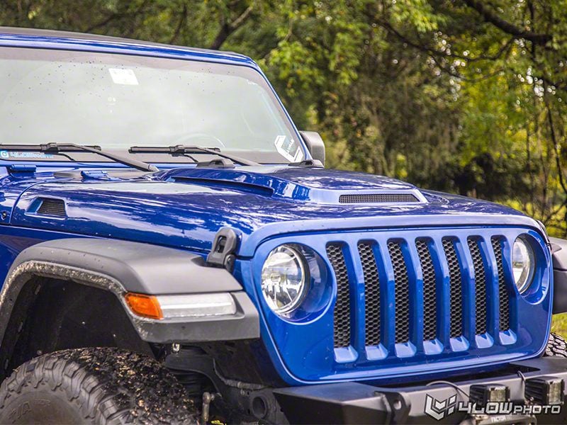 Totl Innovations Jeep Wrangler H.E.R.O. Hood; Unpainted JL/JTH.E.R.O ...