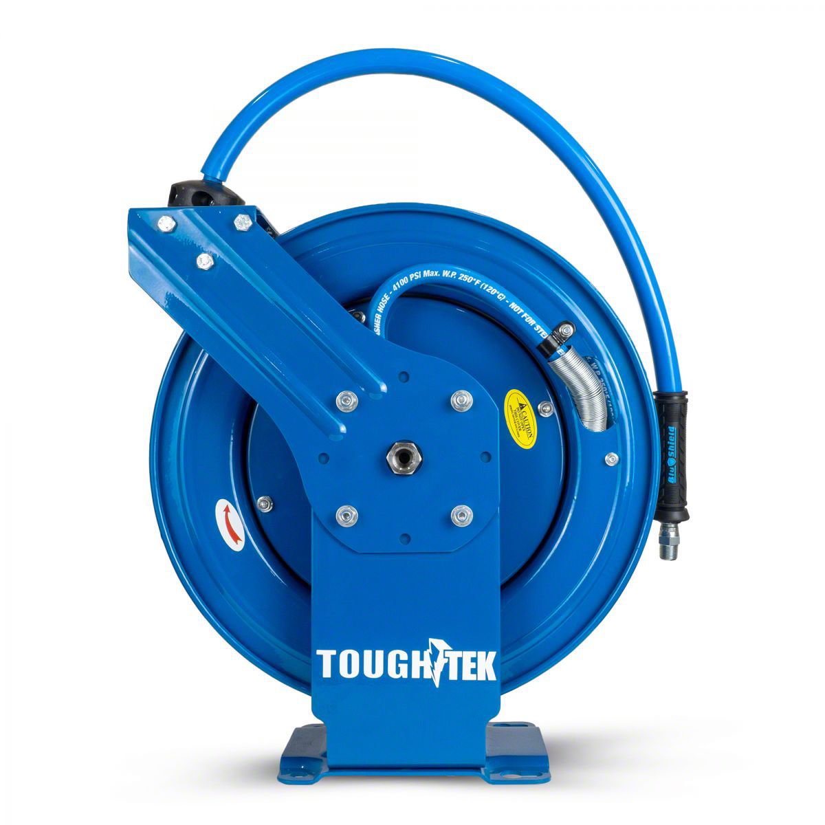 ToughTek Universal XT Rubber Pressure Washing Dual Arm Hose Reel; 3/8 ...