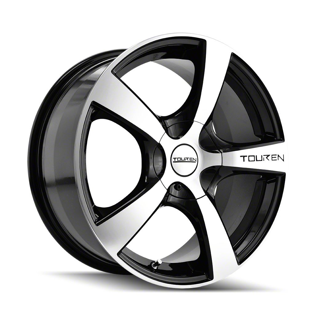 Touren Bronco Sport TR9 Gloss Black Machined 5-Lug Wheel; 18x8; 40mm ...