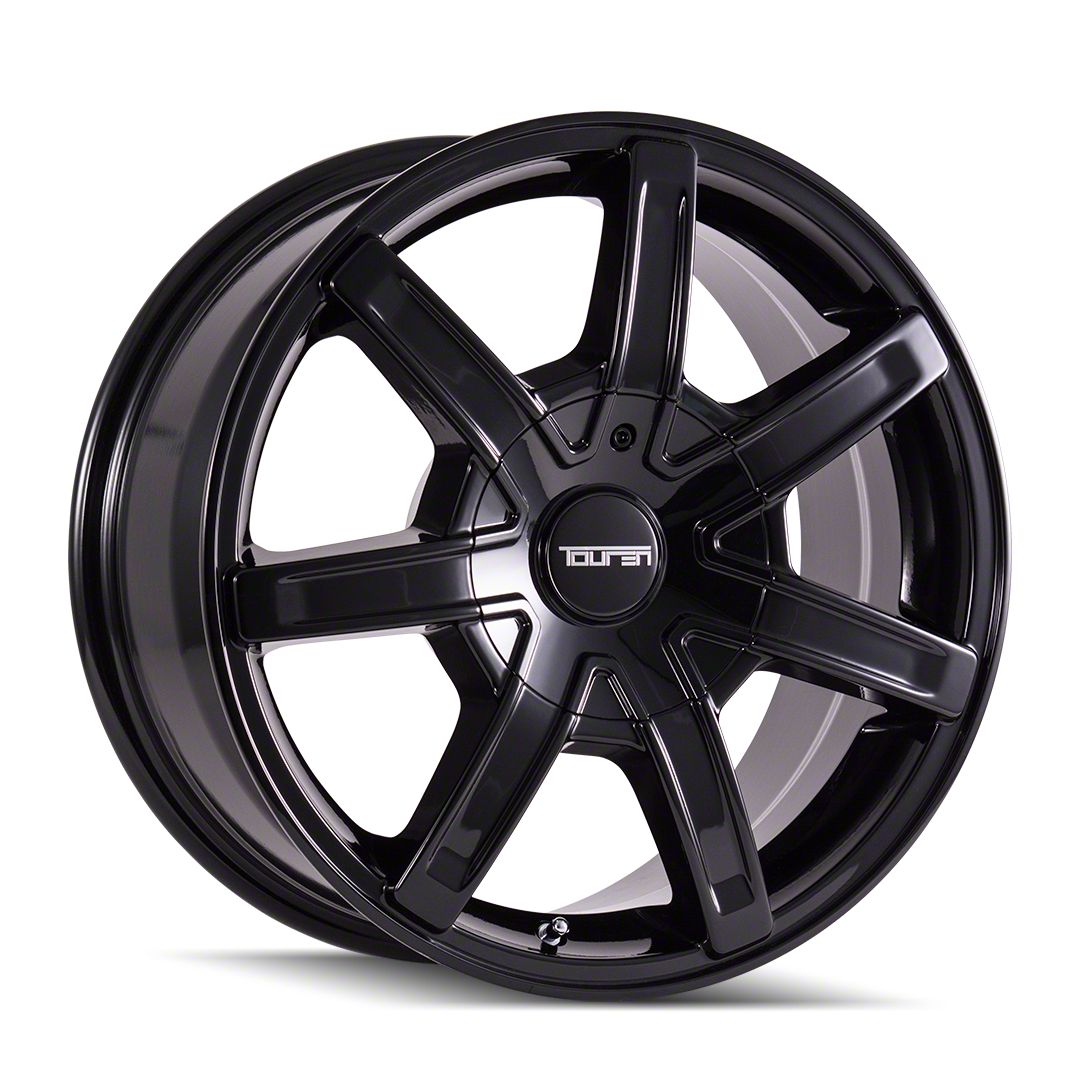 Touren Jeep Cherokee TR65 Gloss Black Wheel; 17x7.5; 40mm Offset 3265 ...