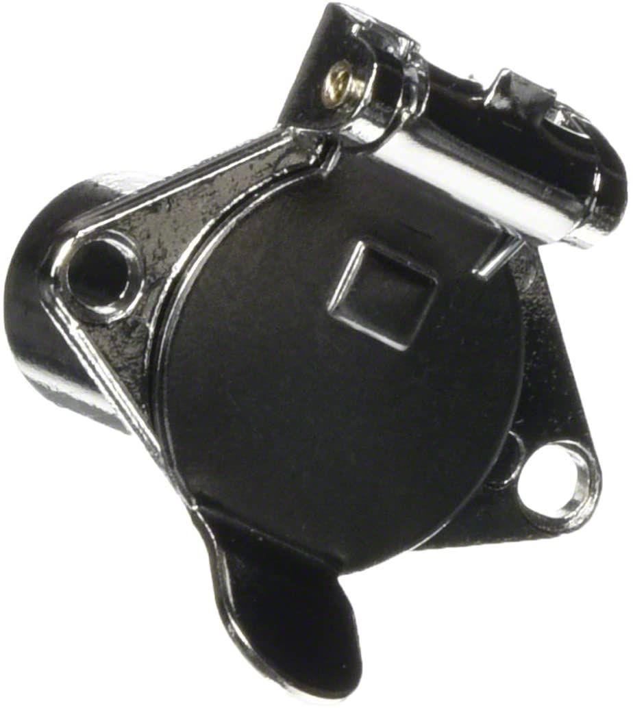 Tundra 4-Way Round Connector; Car End; Metal