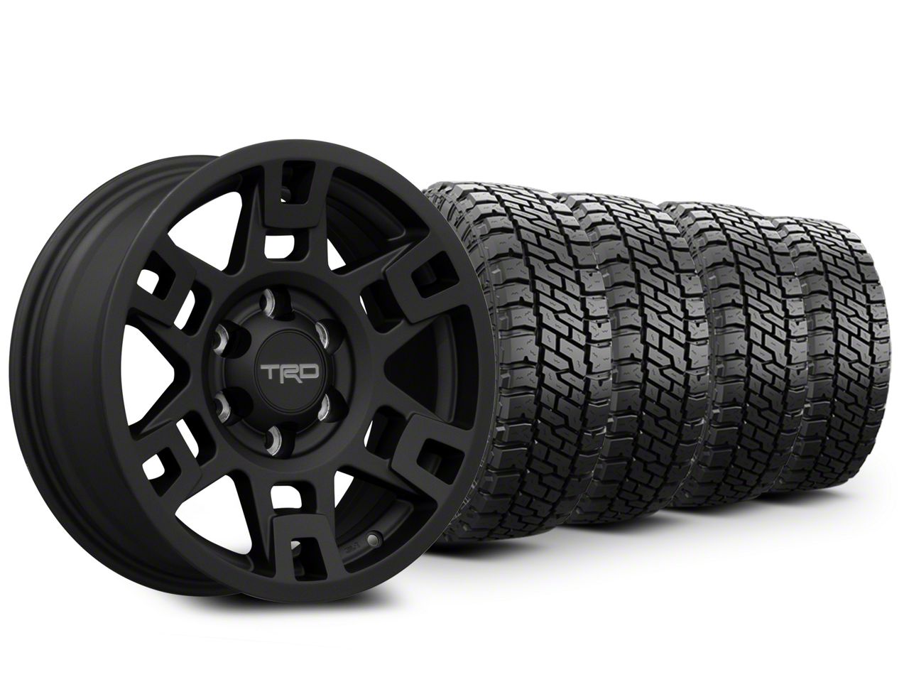 Toyota 4-Runner 17x7 Toyota 4Runner Style & 32in Mickey Thompson All ...