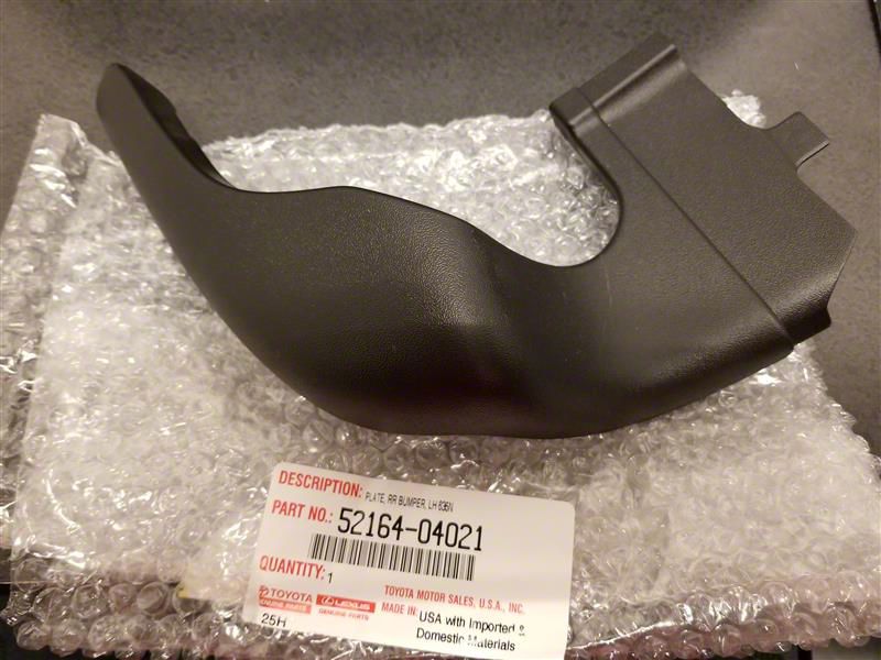 Toyota Tacoma Rear Bumper End Cap; Primed; Driver Side 5216404021 (05 ...
