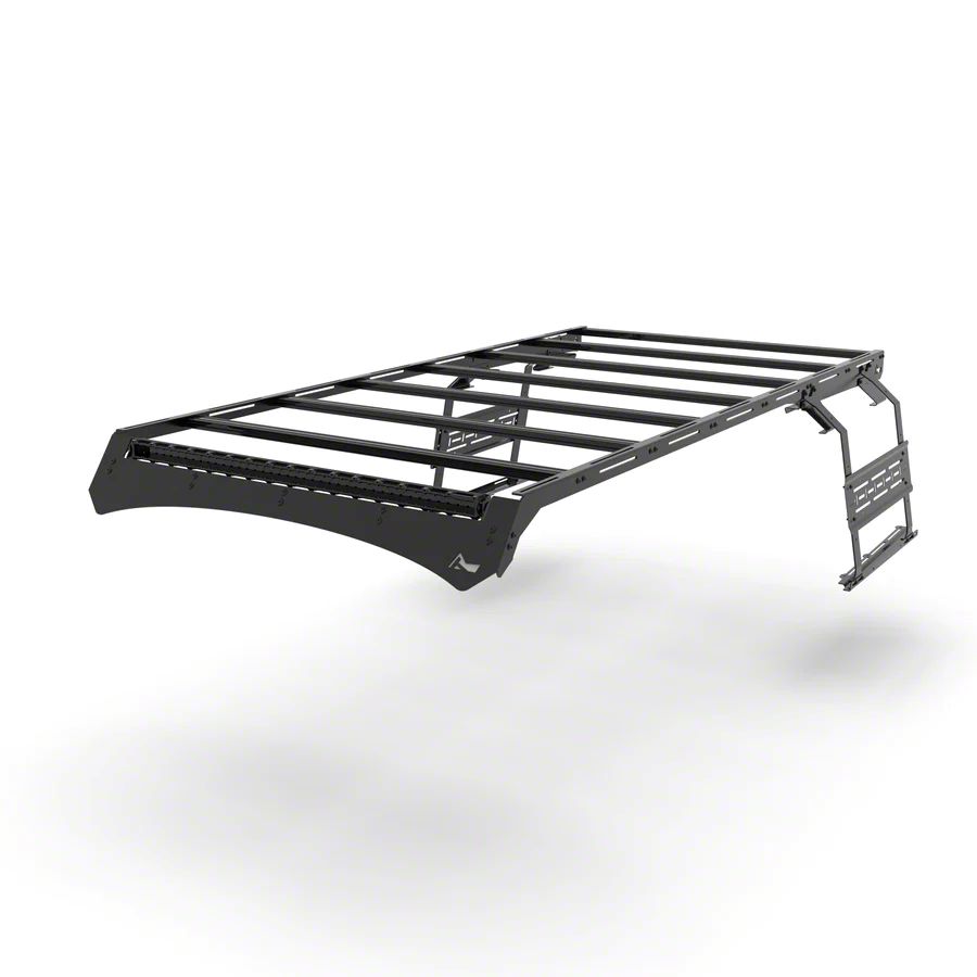 Bronco Modular Full Roof Rack with 40-Inch Light Bar Cutout Deflector ...