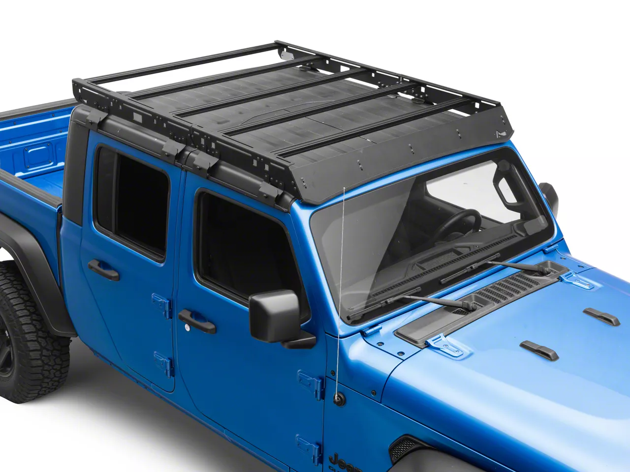 TrailRax Jeep Gladiator Modular Full Roof Rack with Standard Wind ...
