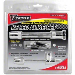 Trimax Locks Toyota 4-Runner 5/8-Inch x 3-1/2-Inch Receiver Lock and ...