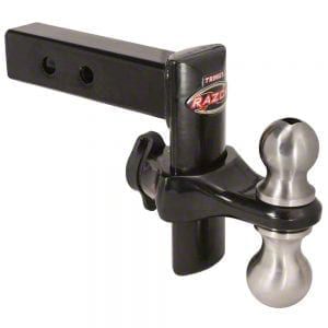 Trimax Locks Bronco 2-Inch Receiver Adjustable Dual Ball Mount with 2 ...
