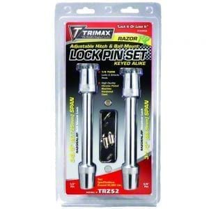 Trimax Locks Frontier RazorAL-RP Receiver Lock Set TRZ52 - Free Shipping