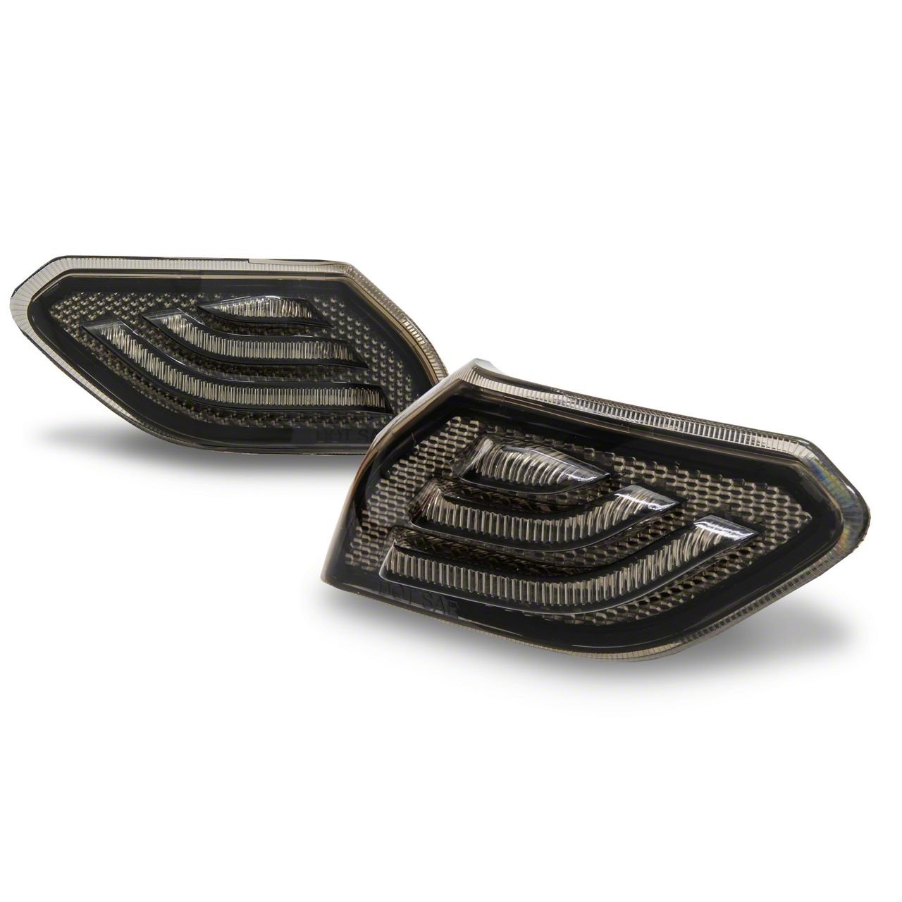 True Mods Jeep Gladiator LED Marker Lights; Smoked CAZLEDSIL9802-SM (20 ...