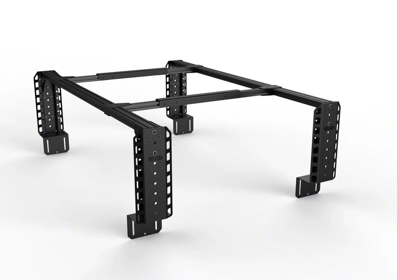 TRUKD Frontier 18.50-Inch V2 Truck Bed Rack with T-Slot Attachment ...