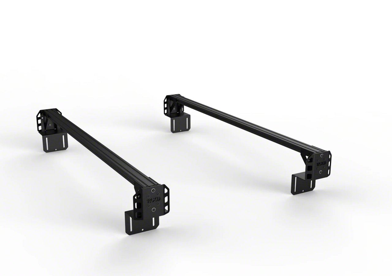 TRUKD Jeep Gladiator 6.50-Inch V2 Truck Bed Rack with Utility Rail ...