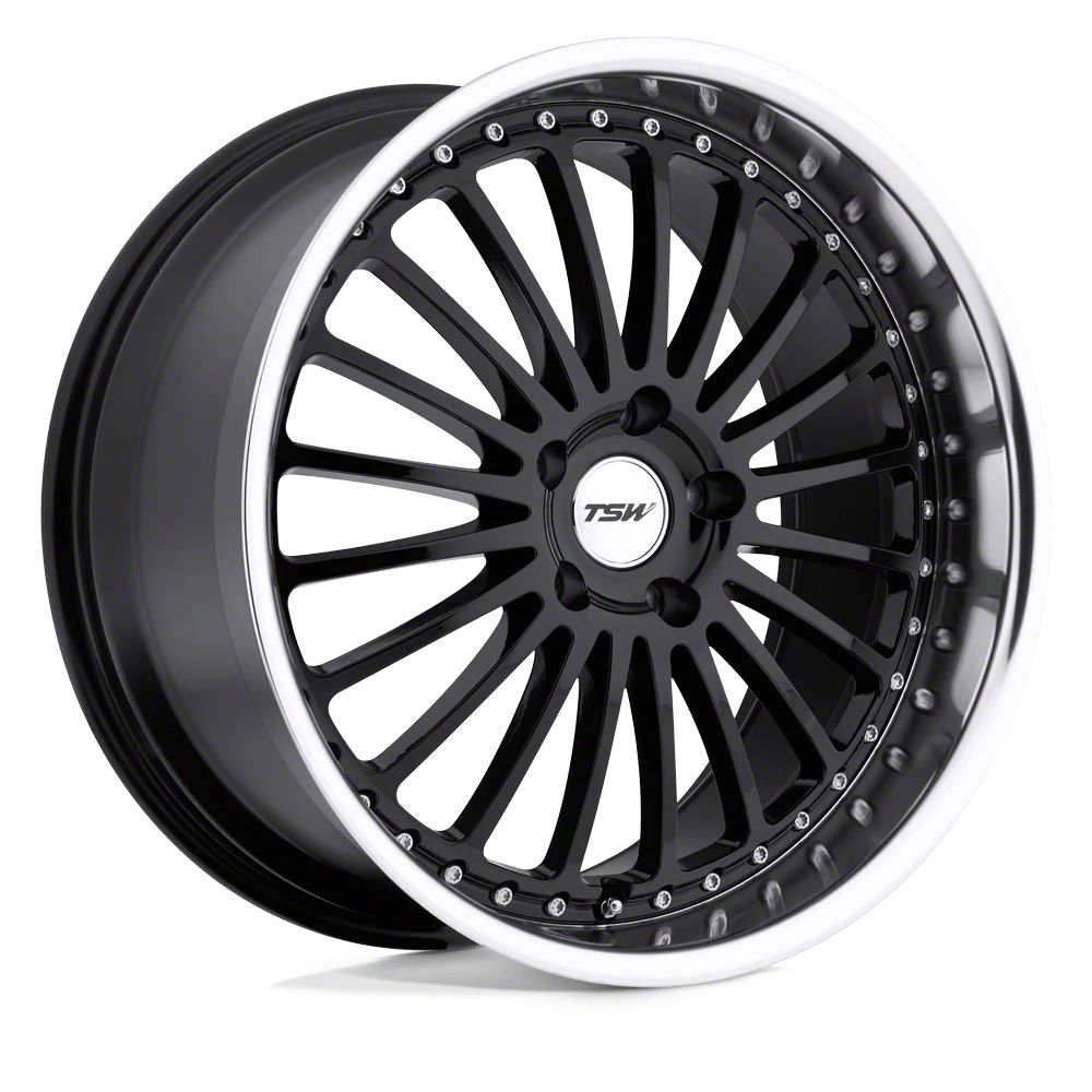 TSW Jeep Cherokee Silverstone Gloss Black with Mirror Cut Lip Wheel ...