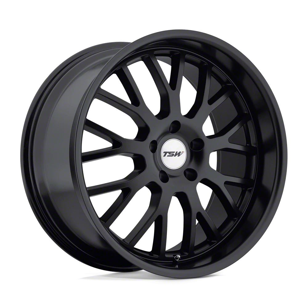 TSW Jeep Cherokee Tremblant Matte Black Wheel; 19x9.5; 20mm Offset ...