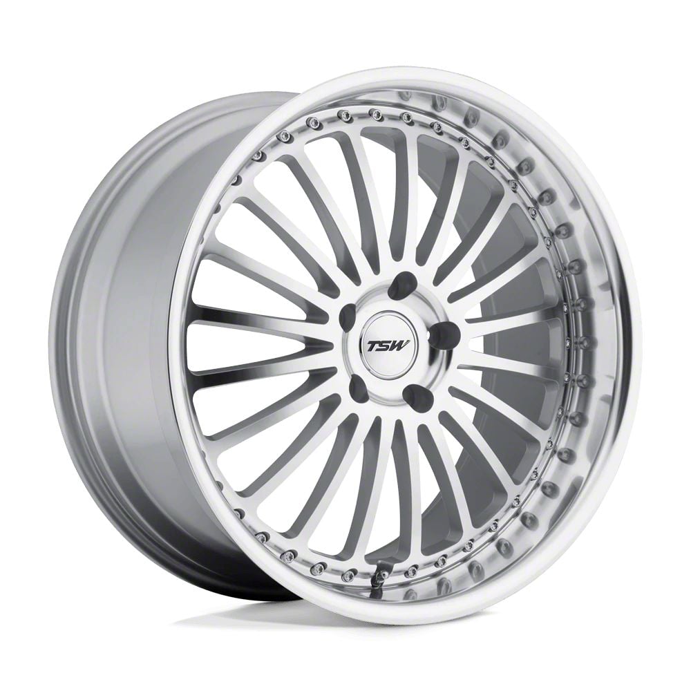 TSW Jeep Wrangler Goodwood Hyper Silver Wheel; 20x9; 35mm TSW Jeep Wrangler Goodwood Hyper Silver Wheel; 20x9; 35mm