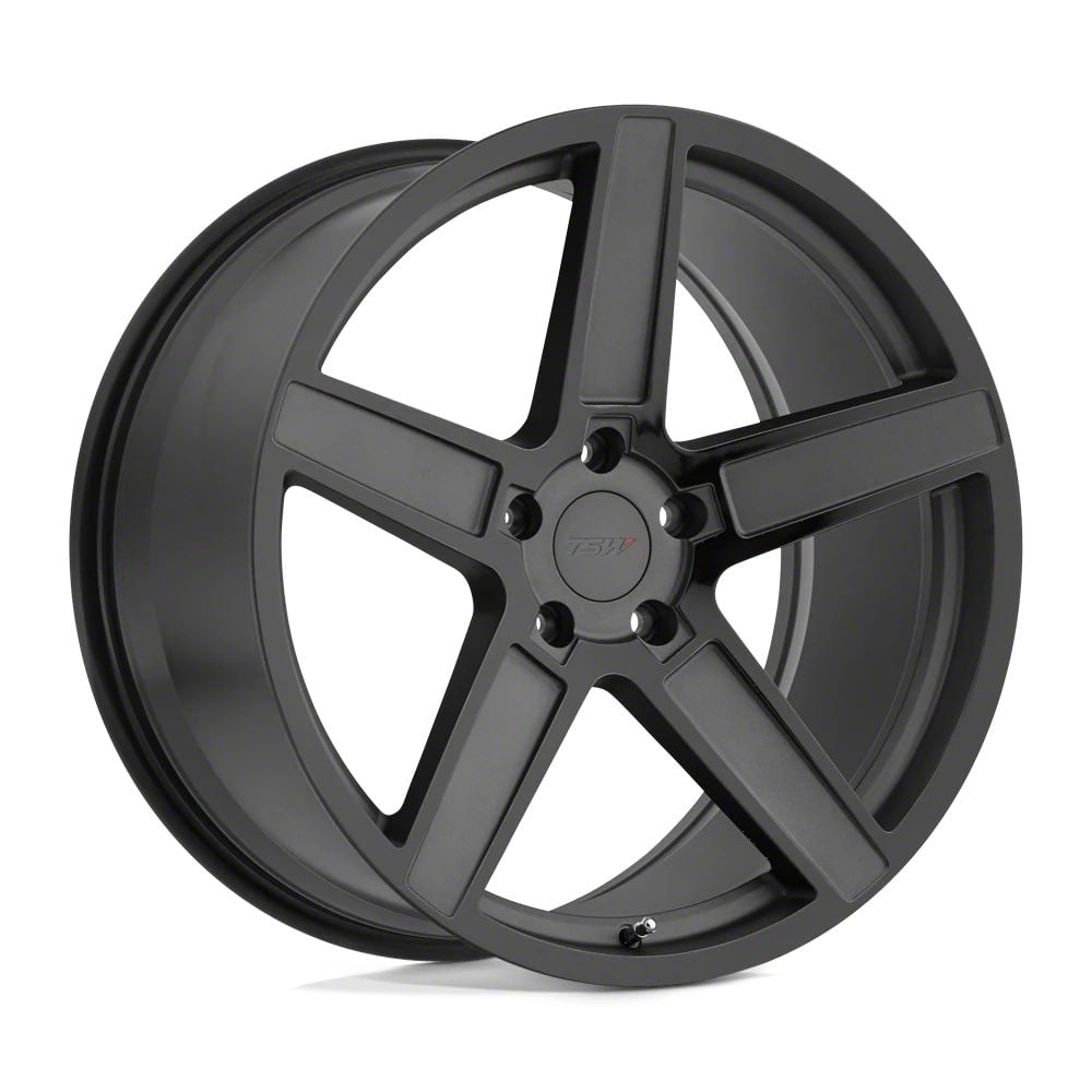 TSW Jeep Wrangler Ascent Matte Gunmetal with Gloss Black Face Wheel ...