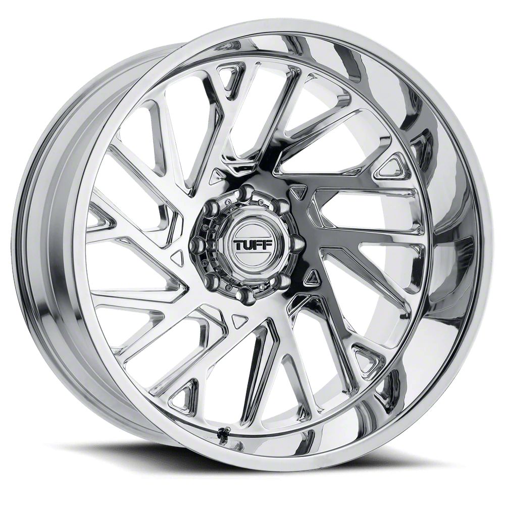 Tuff A.T. Toyota 4-Runner T4B Chrome 6-Lug Wheel; 24x14; -72mm Offset ...