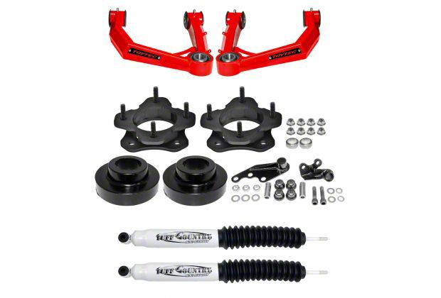 Tuff Country Tundra 3-Inch Suspension Lift Kit with Toytec Boxed Ball ...