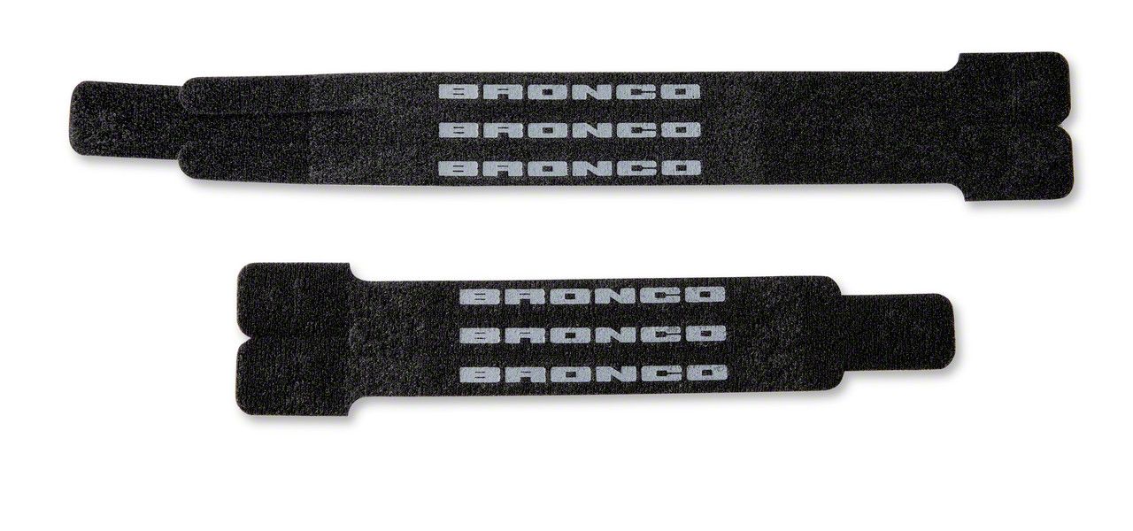 Tuffy Security Products Bronco Hook and Loop Strap Kit with Bronco Log ...