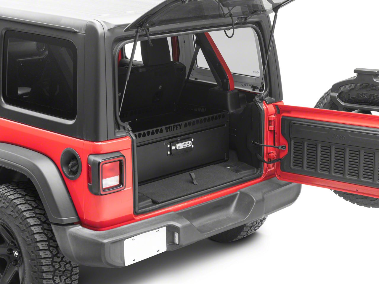 Tuffy Security Products Frontier Cargo Area Security Drawer with Shelf ...