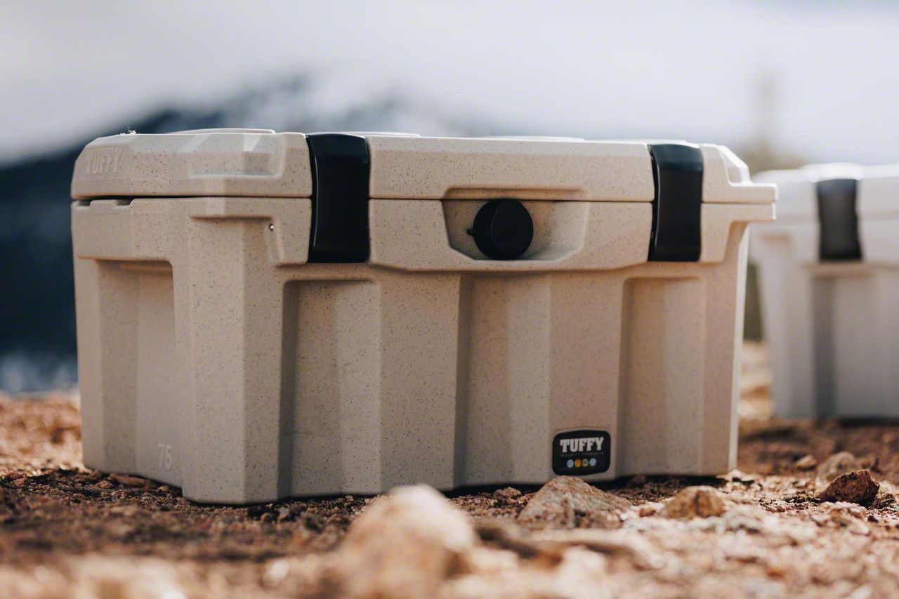 Tuffy Security Products Jeep Gladiator Tuffy 75 Locking Dry Box; Sand Granite 45001-13-07 - Free ...