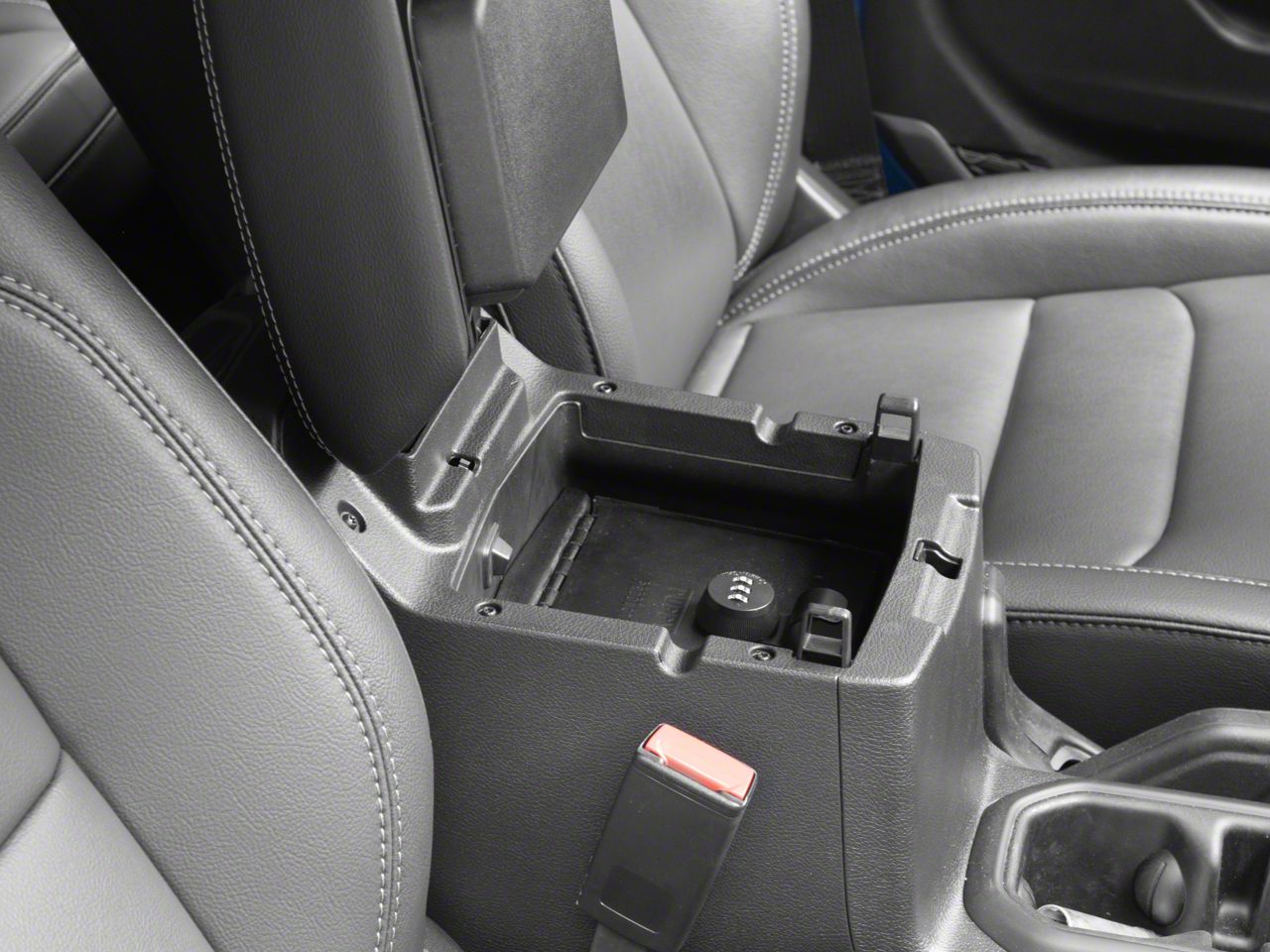 Tuffy Security Products Jeep Wrangler Security Console Safe with Combination Lock 348-01-A (18 ...