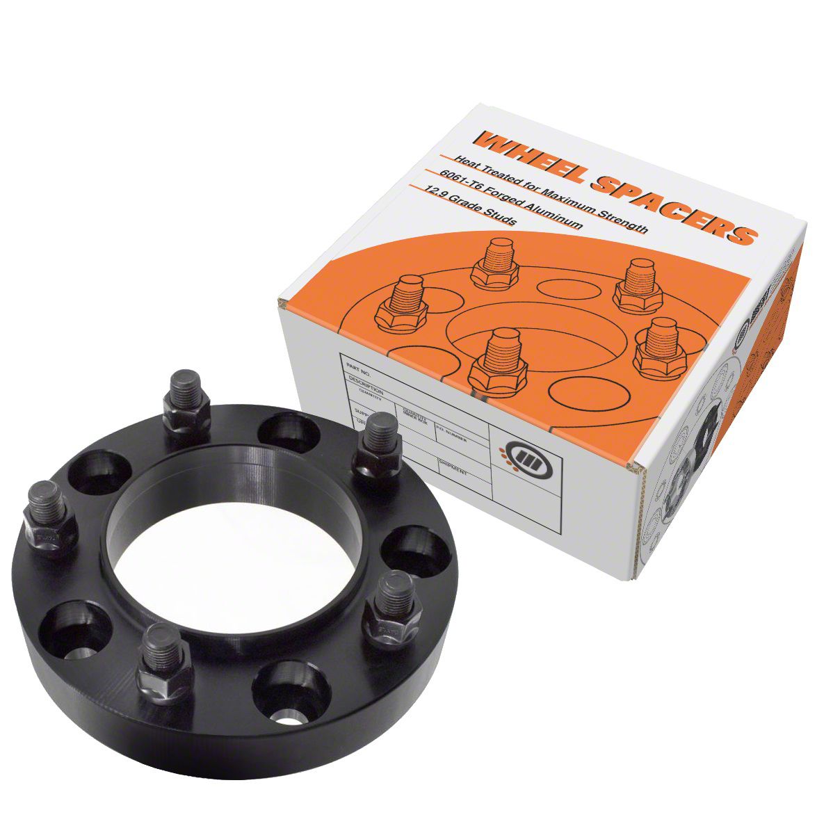 Tundra 1.50-Inch Billet Wheel Spacer; Black (07-21 Tundra) - Free Shipping