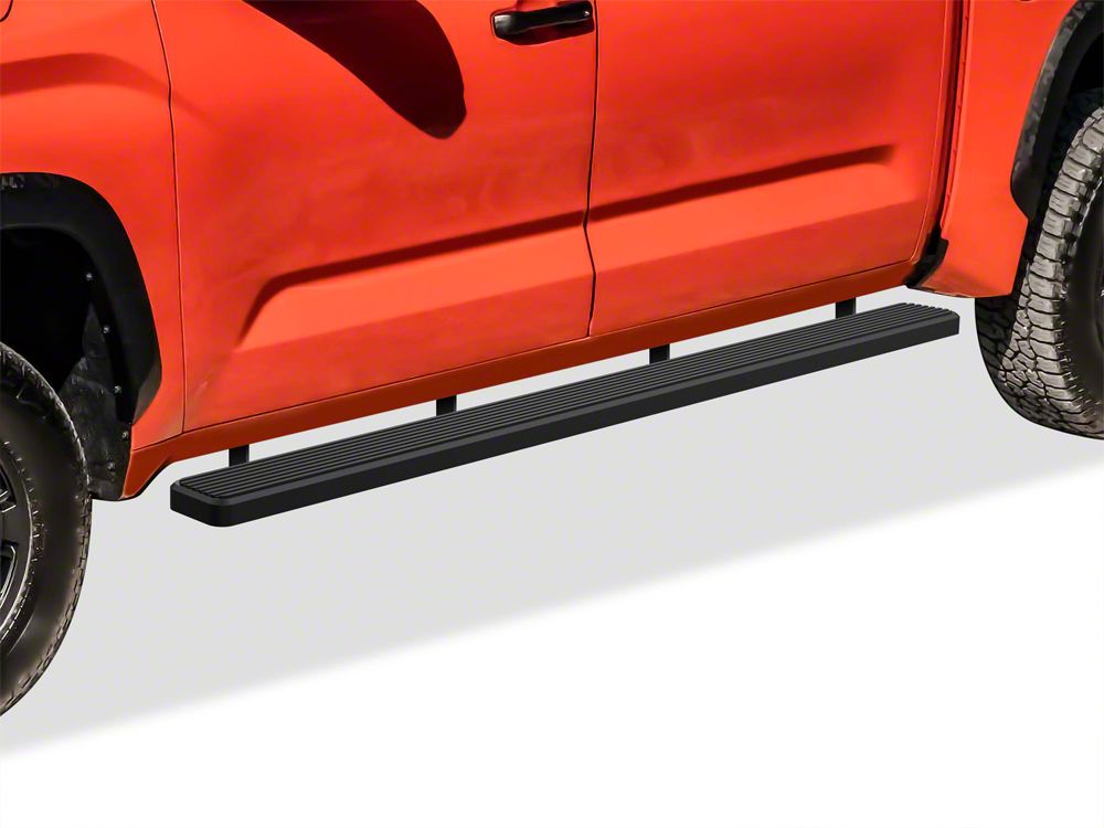 Tundra 5-Inch iStep Running Boards; Black (22-26 Tundra CrewMax) - Free Shipping