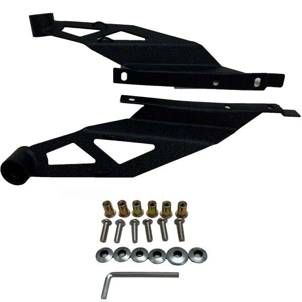Tundra 50-Inch Curved Light Bar Roof Mounting Brackets (07-14 Tundra ...
