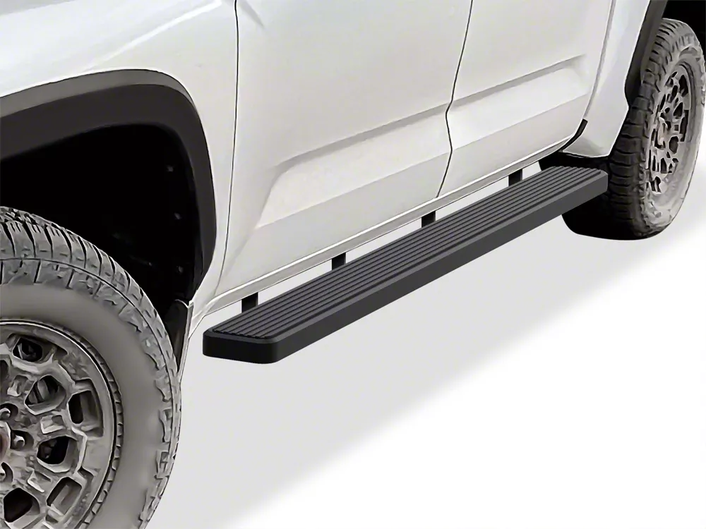 Tundra 6-Inch iStep Running Boards; Black (22-26 Tundra CrewMax) - Free ...
