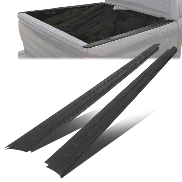 Tundra Bed Rail Cap Molding Protectors (14-21 Tundra w/ 5-1/2-Foot Bed ...