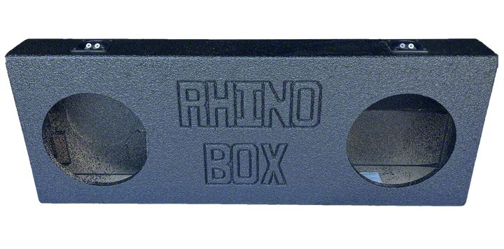 Tundra Dual 8-Inch Up Firing Subwoofer Box; Poly Coated (22-26 Tundra ...