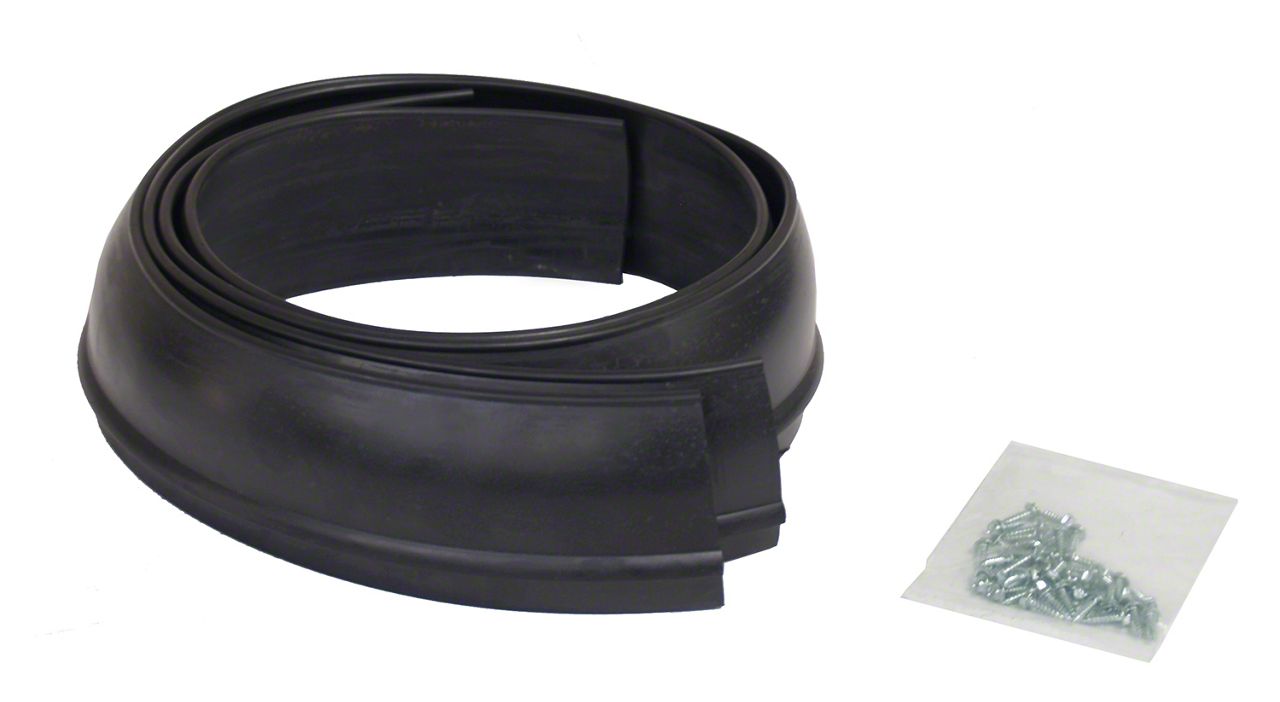 Tundra Flexy Flare Standard Duty Rubber Fender Extensions; 2.50-Inch x ...