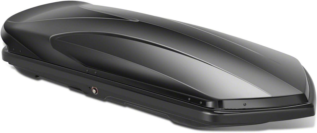Tundra Lockable Roof Cargo Box; Glossy Smooth Black (Universal; Some ...