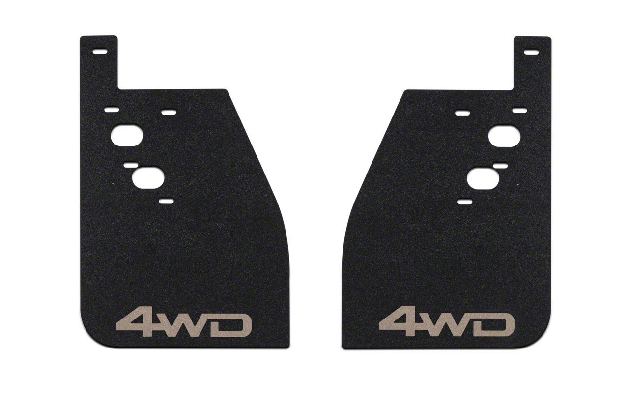 Tundra Mud Flaps with Quicksand 4x4 Logo; Rear (14-21 Tundra) - Free ...