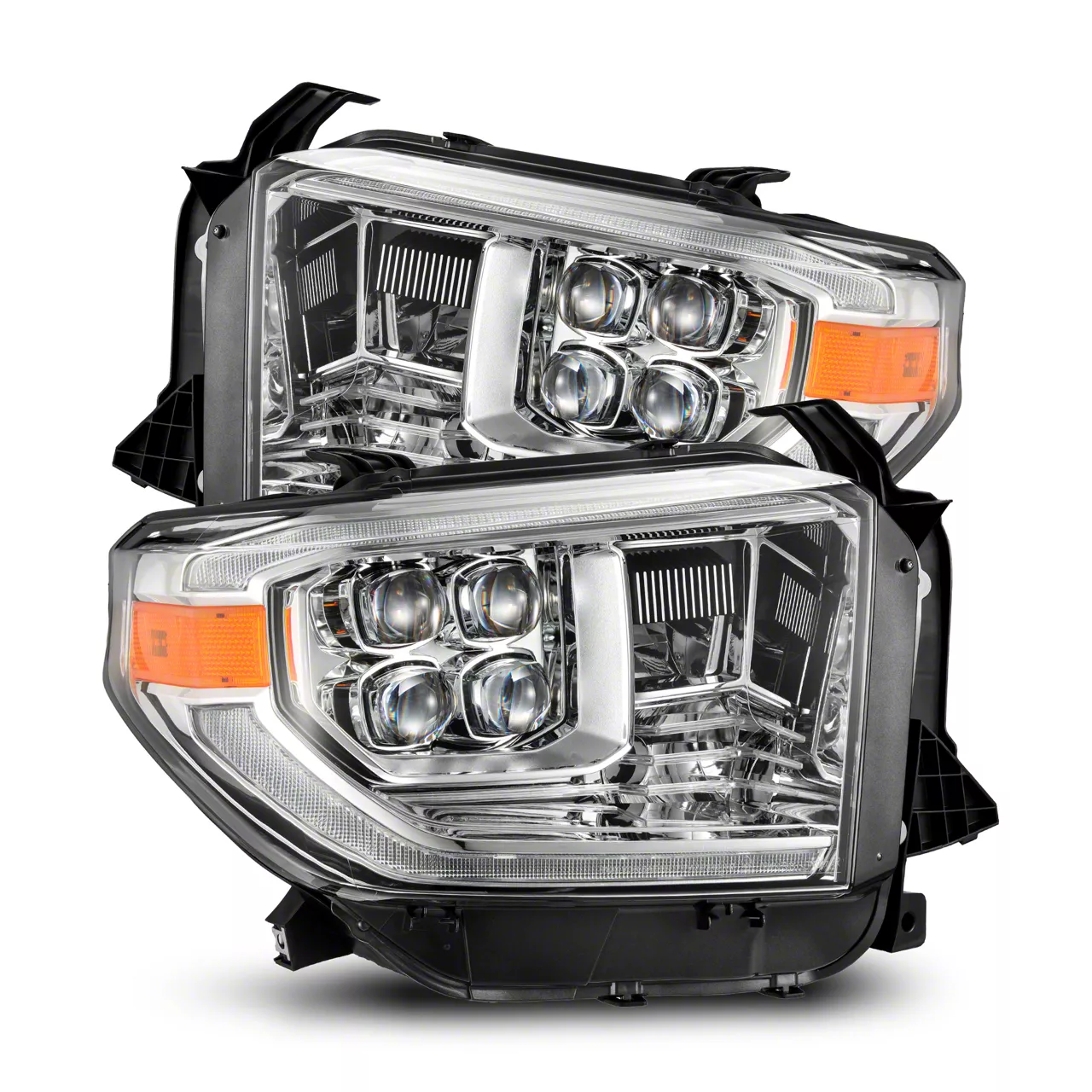 AlphaRex Tundra NOVA-Series G2 LED Projector Headlights; Chrome Housing ...