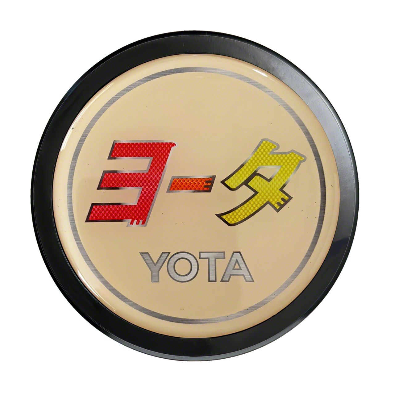 Grillebadgestore Tundra Premium Aluminum Grille Badge; Round Katakana ...