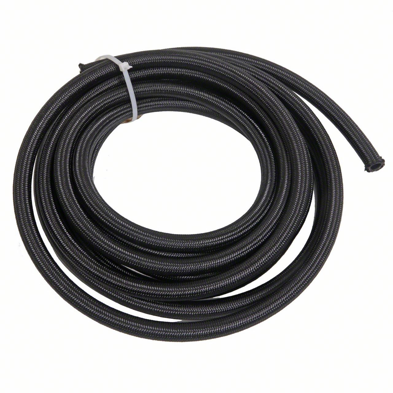 Tundra Premium Black Nylon Race Hose; -8AN; 10-Foot - Free Shipping