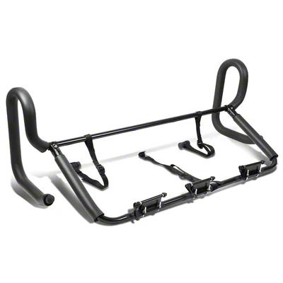 Tundra Quick Release Style Truck Bed Mounted Bike Rack; Black ...