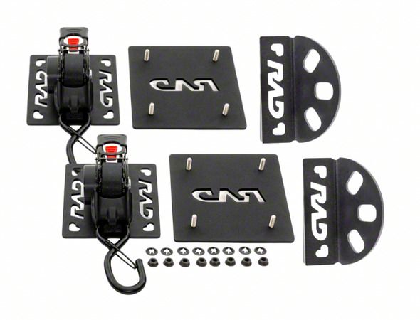 Tundra RAD Deal Universal Auto-Retracting Bed Straps; Black Out ...