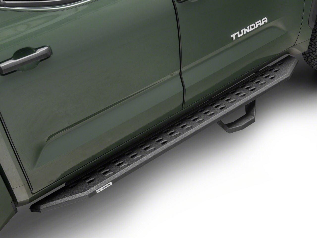 Go Rhino Tundra RB20 Running Boards with Drop Steps; Protective ...