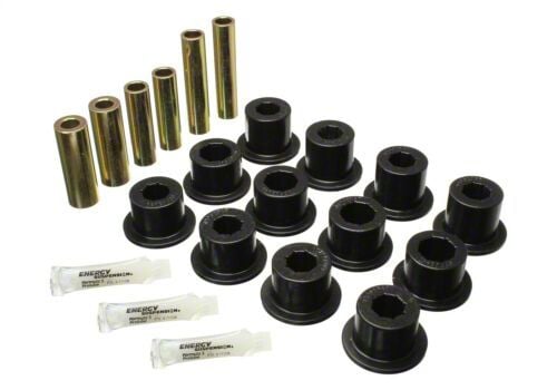 Tundra Rear Leaf Spring Bushings; Black (07-21 Tundra) - Free Shipping