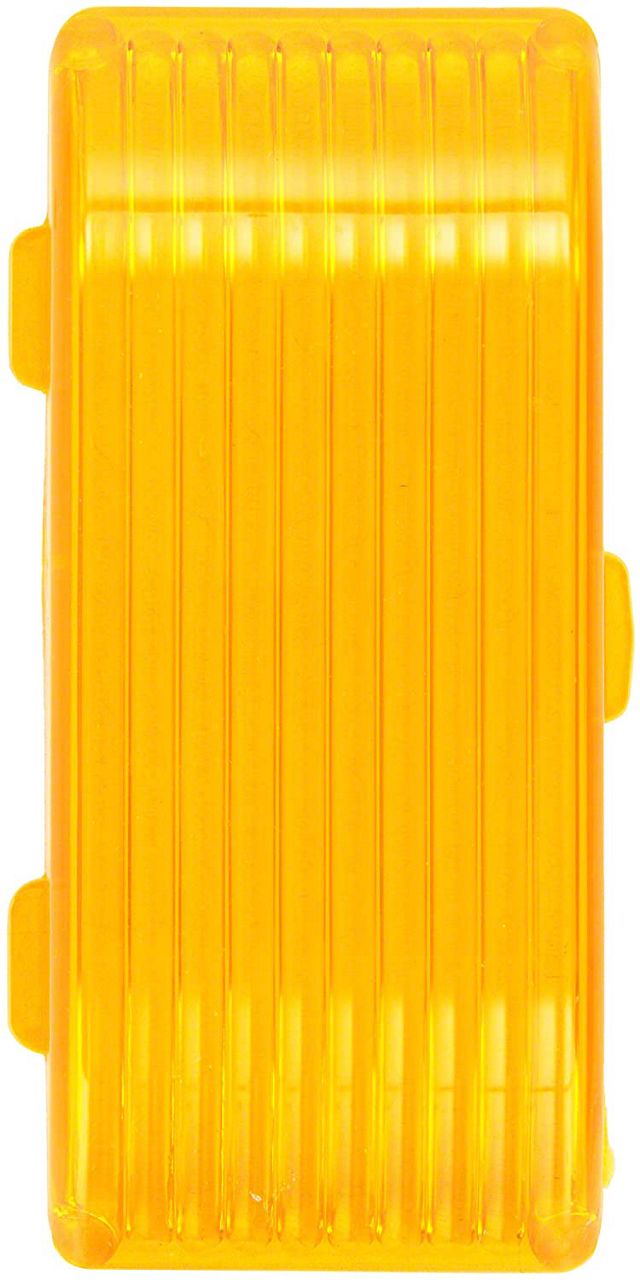Tundra Replacement Porch Light Lens 78; Amber