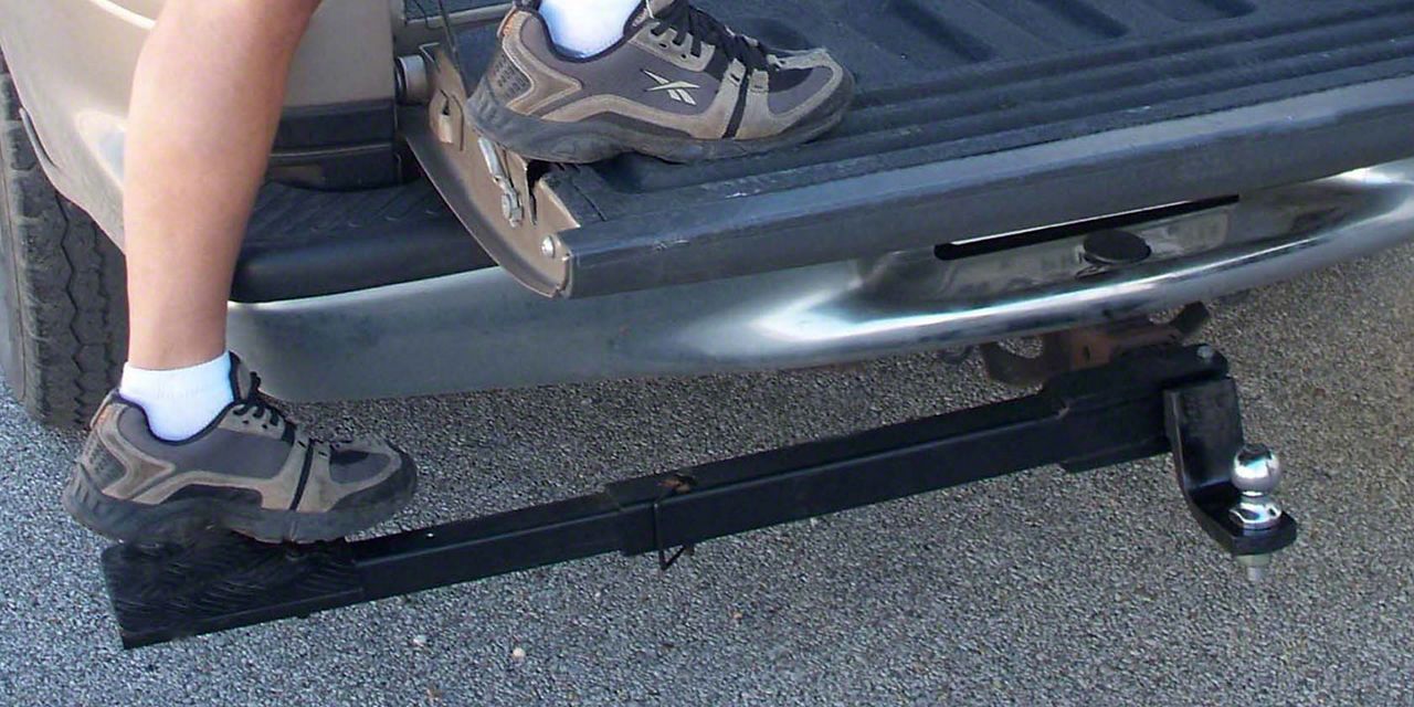 Tundra Side-Step Hitch Step (Universal; Some Adaptation May Be Required ...